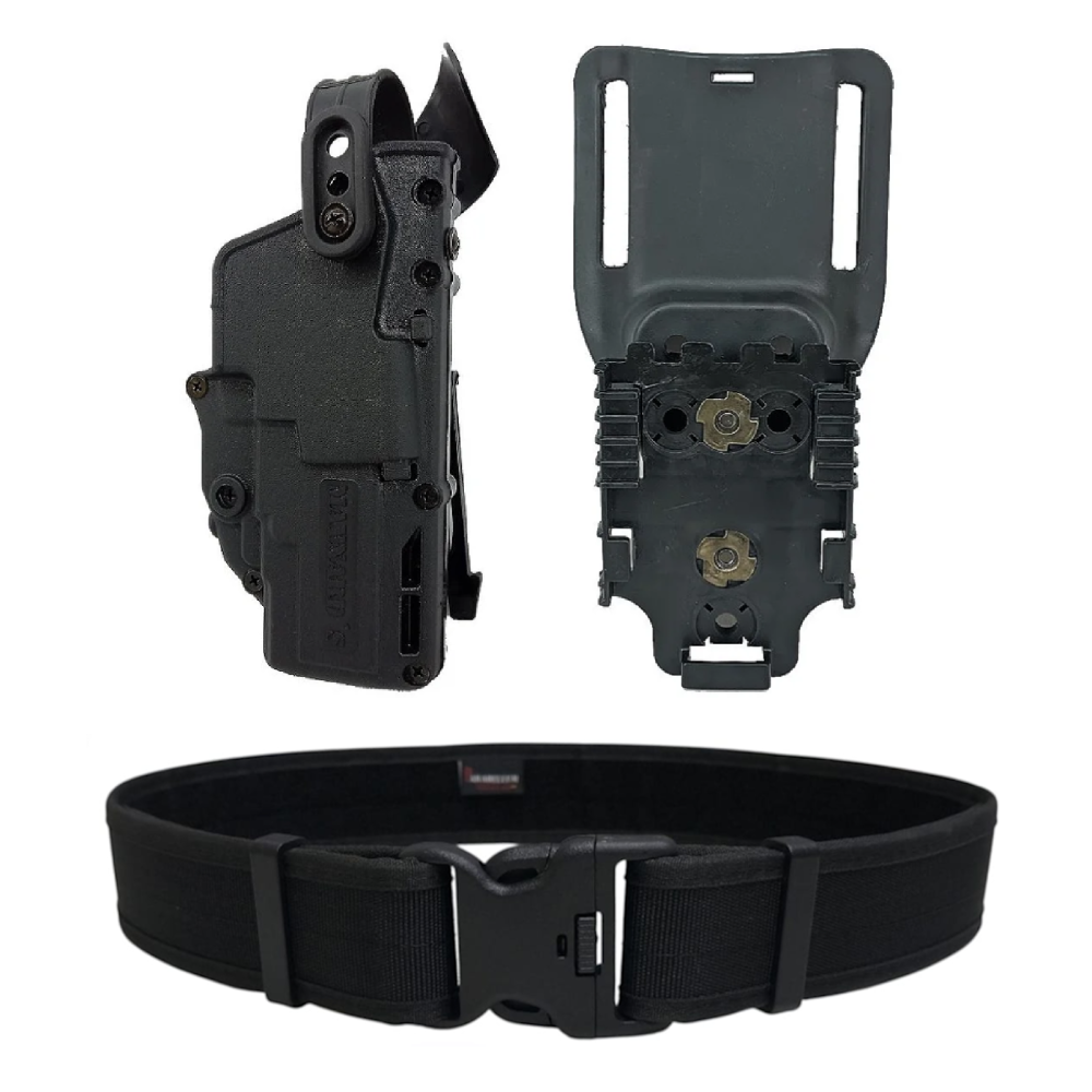 Coldre Force Police CZ-P10 Maynards + Cinto Parabellum NF-e ...